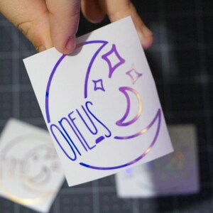 ONEUS Moon Decals - Etsy