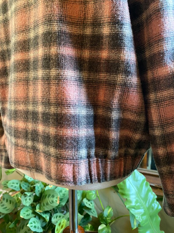 Vintage Pendleton Wool Bomber Jacket | 1990s, plaid, … - Gem