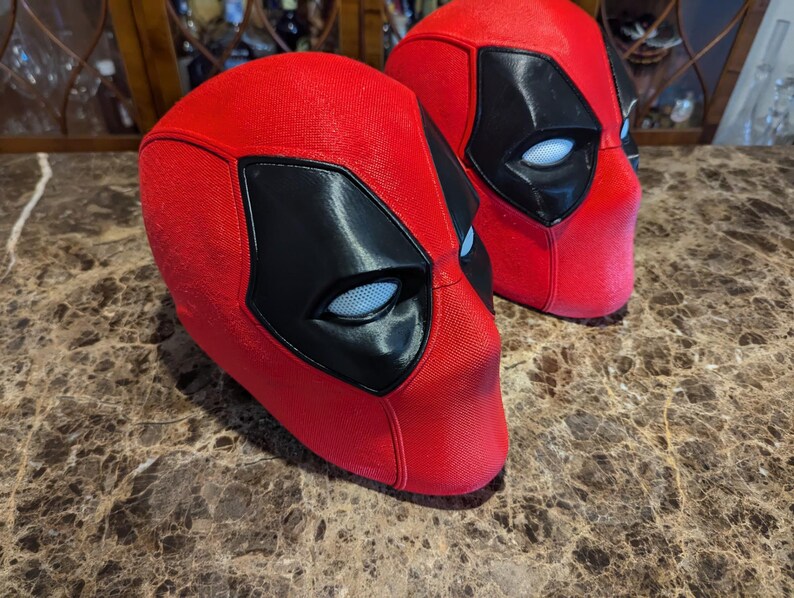 3D Printed Deadpool Mask - Etsy
