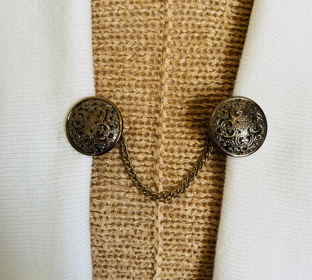 Pullover Clips Keltische Kette Pullover Clip Retro Strickjacke ...