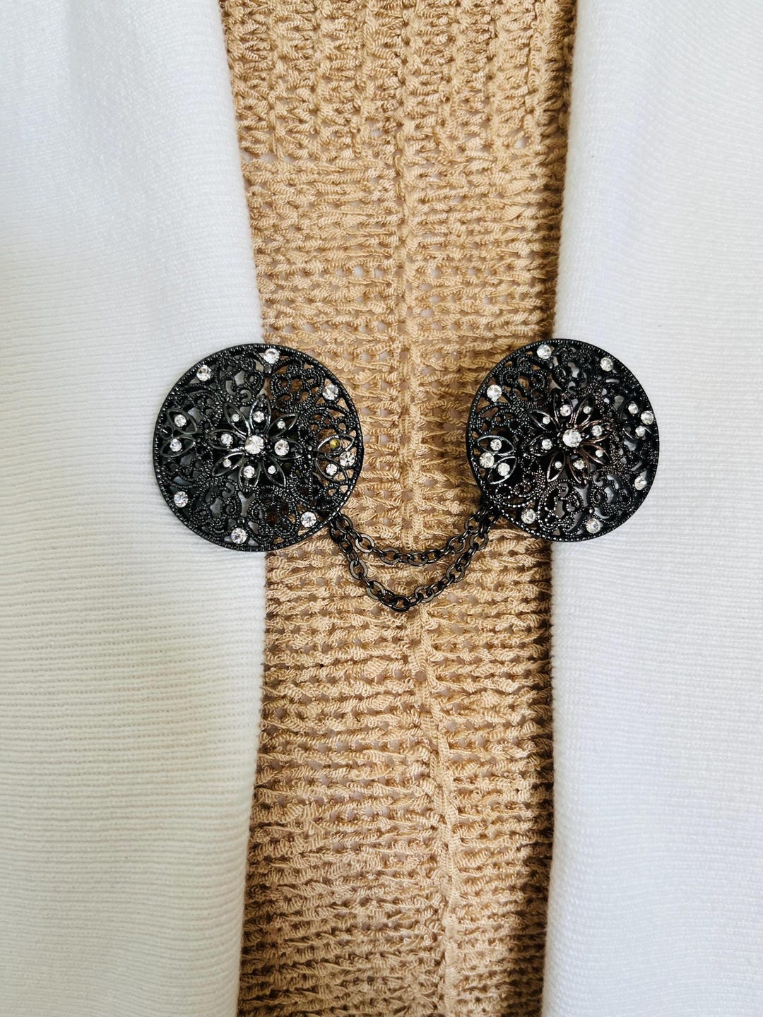 Sweater Clips Vintage Sweater Clip for Cardigan Clasp Antique Clip ...