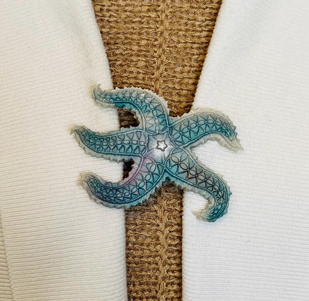 Sweater Clips Starfish Sweater Clip Cardigan Clasp Kimono Clip Star ...