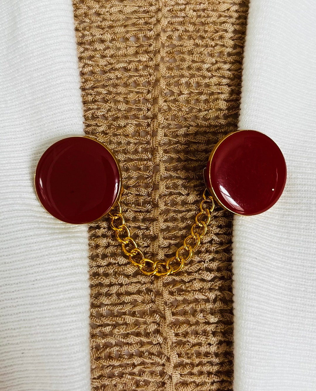 Sweater Clips Geometric Sweater Clip for Cardigan Clasp Minimalist ...