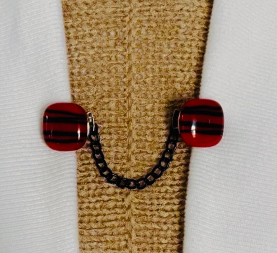 Sweater Clips Square Vintage Sweater Clip for Cardigan Clasp Minimalist ...