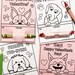 Cute Canine Printable Valentine Cards 4 Different Dogs DIY - Etsy