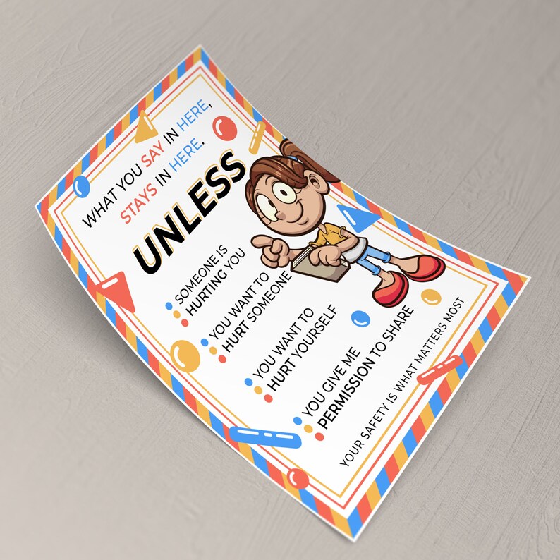 What You Say in Here Stays in Here | Therapist Office, School Social ...