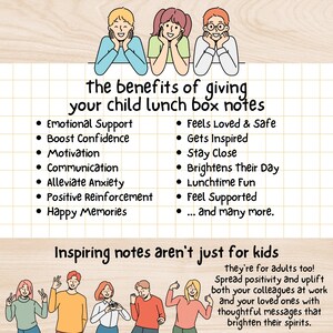 Positive Notes Extrovert Girl Lunch Box Notes Set of 30 Printable ...