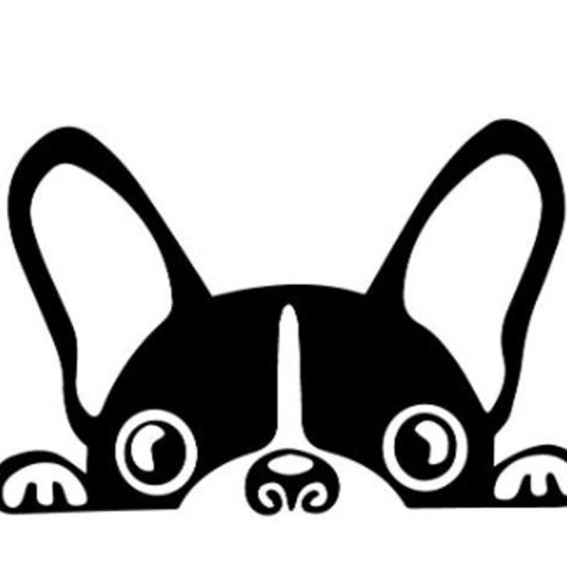 Frenchie Dog Stickers - Etsy