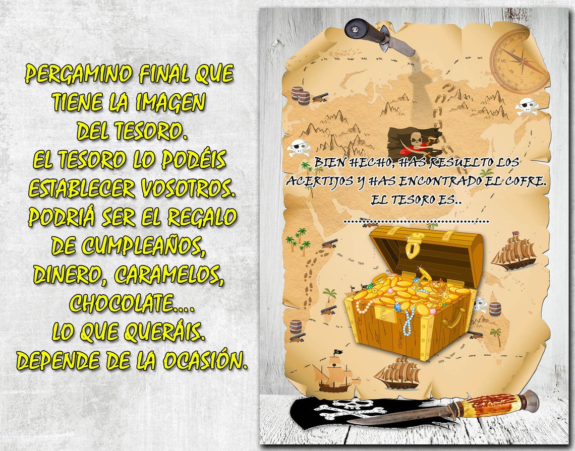 Treasure Hunt With Map at Home Pantry Solution 8-10 Years, Treasure ...