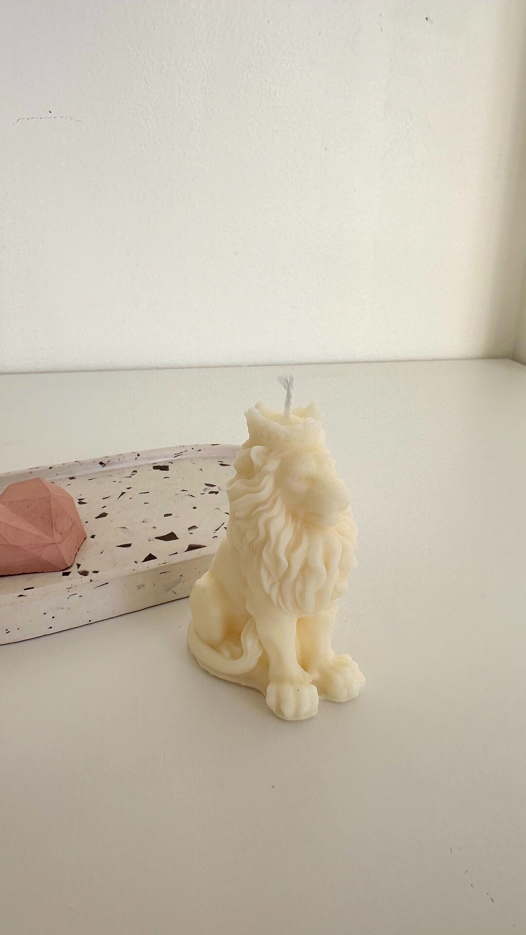 Lion King Candle Lion Candle Aesthetic Candle Animals Candle Cozy ...