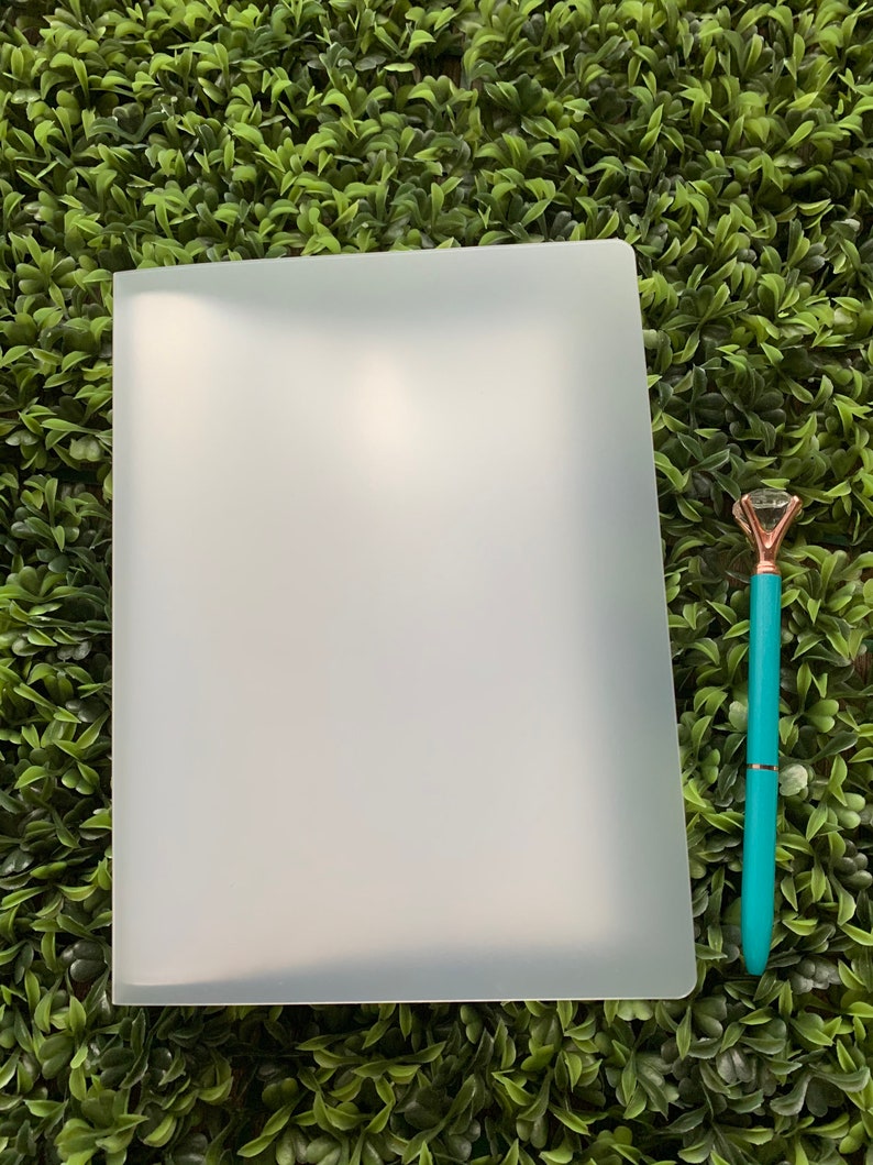 Sticker Album Sticker Storage Book Durable Clear Plastic | Etsy