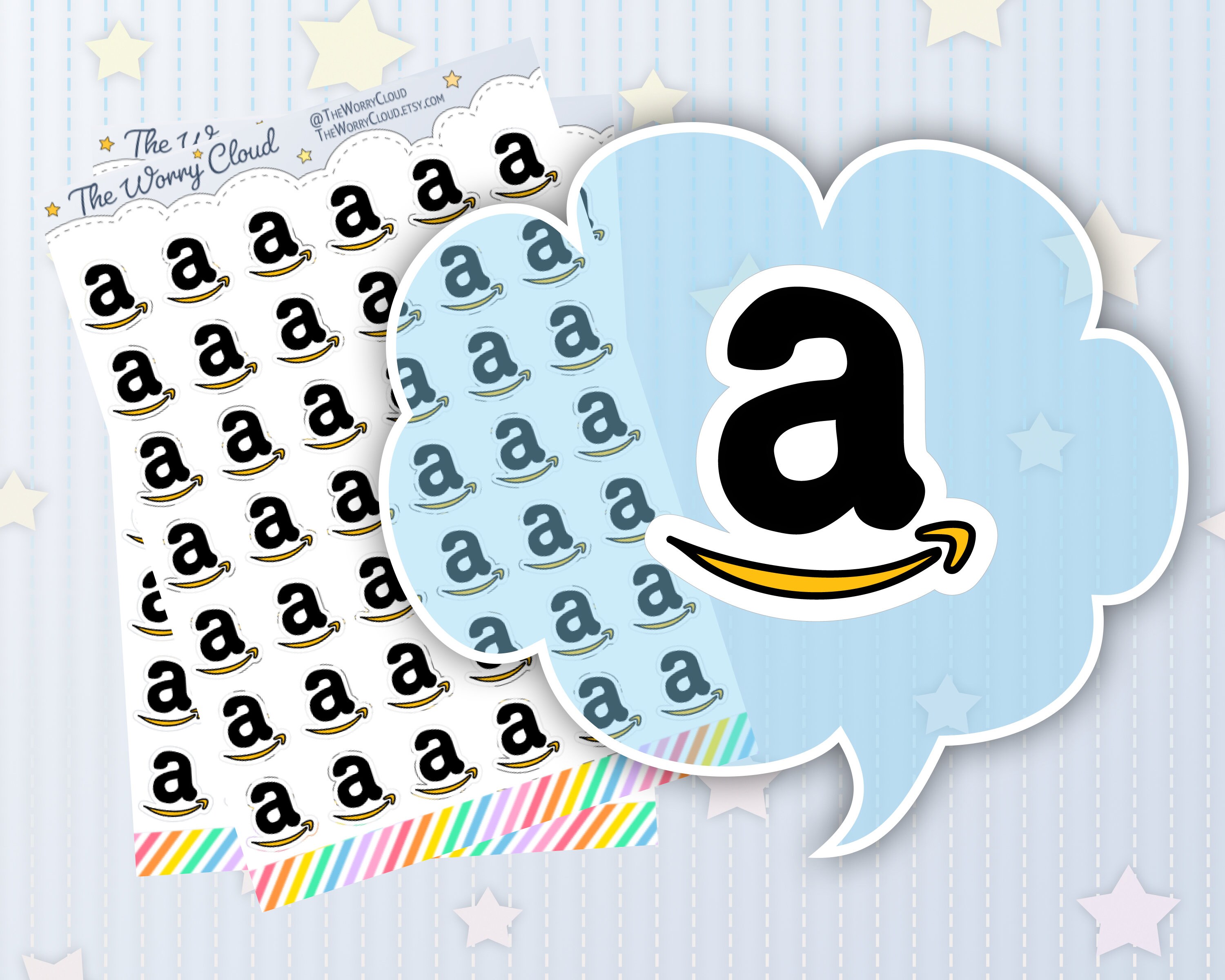 42 Amazon Order and Delivery Stickers CO-001 | Etsy