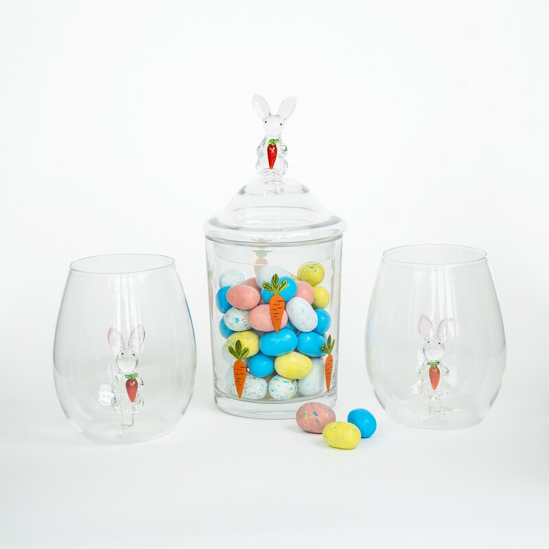 Easter Bunny With Glasses - Etsy