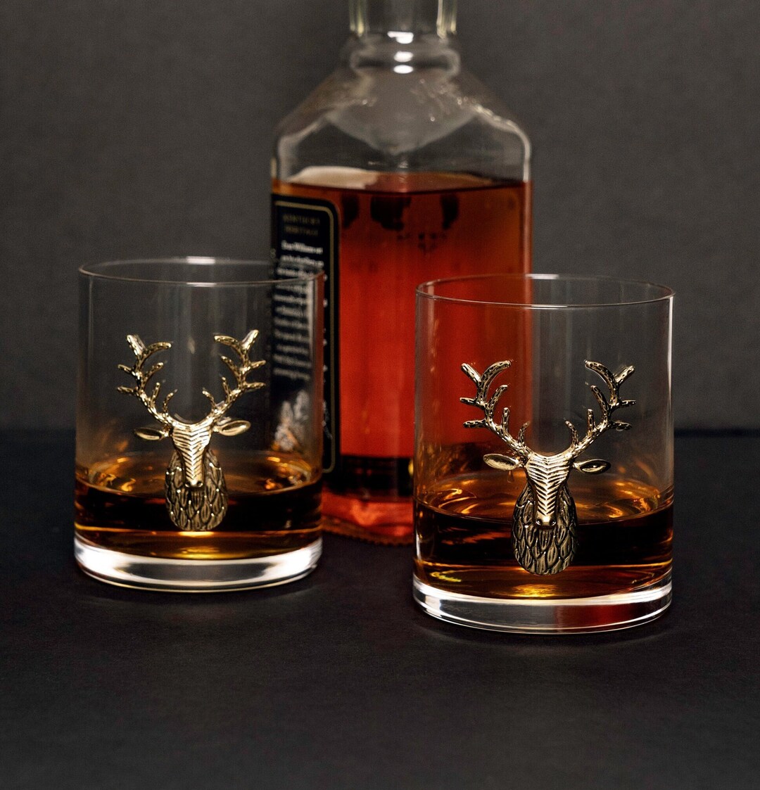 Vintage Double Old Fashioned Glasses For Dad Vintage Old Fashioned Glass Vintage Whiskey Glasses