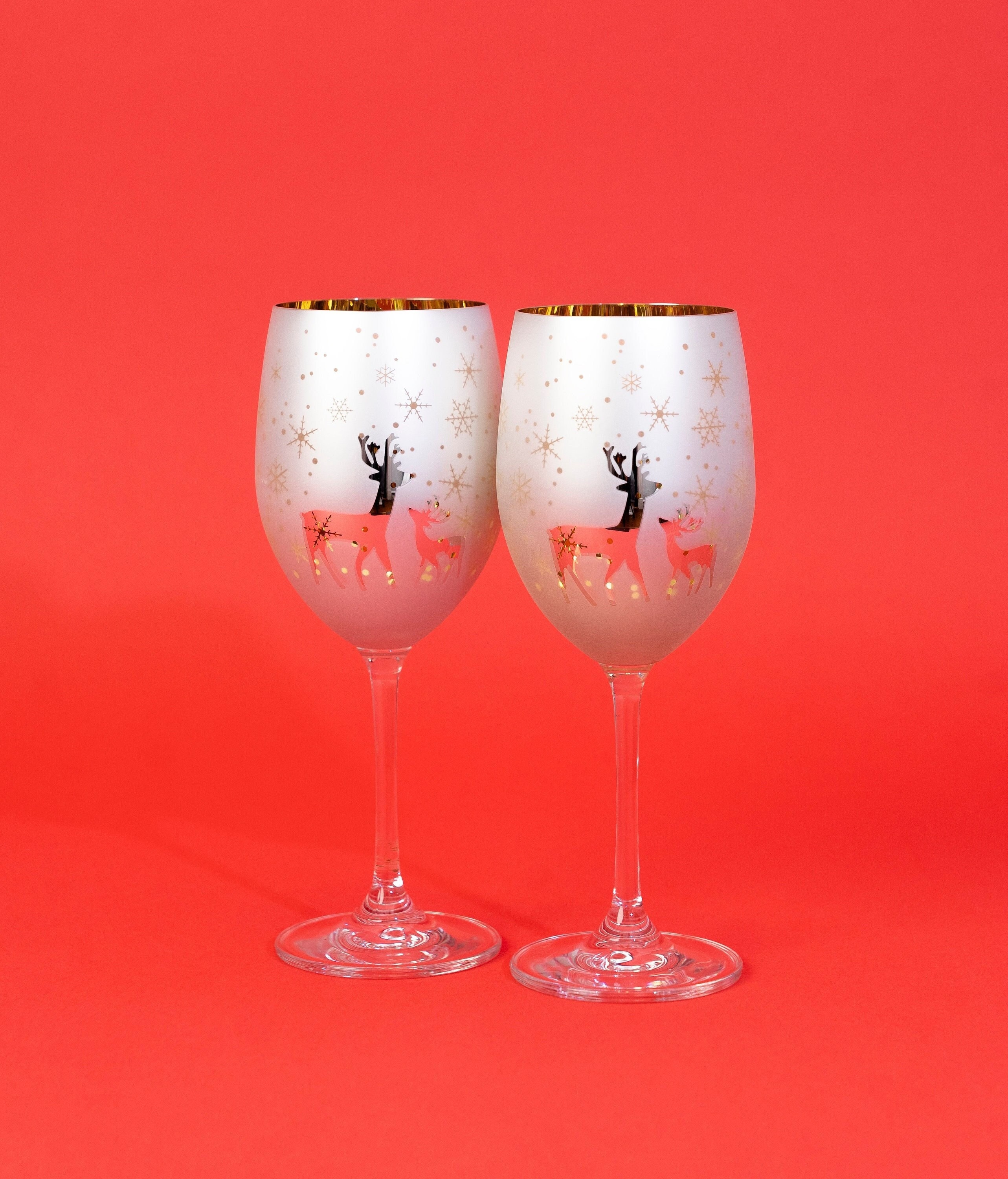 Christmas Barware Christmas Glassware Engraved Wine Glass Etched Wine ...
