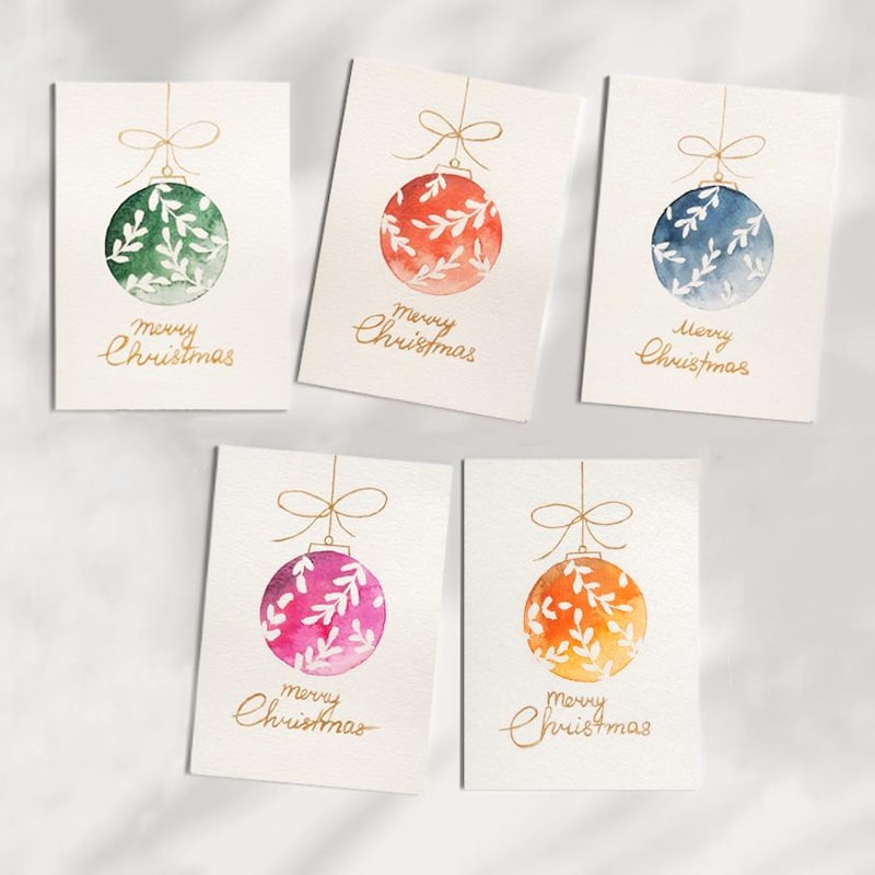 Christmas Cards Handmade - Etsy