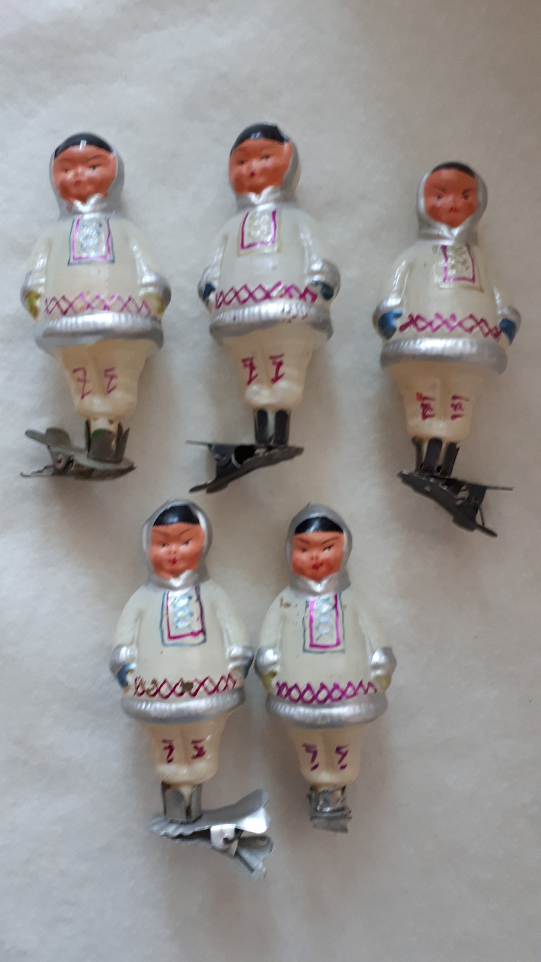 Vintage Glass Christmas Tree ORNAMENT Xmas Old Toys Retro Home ...