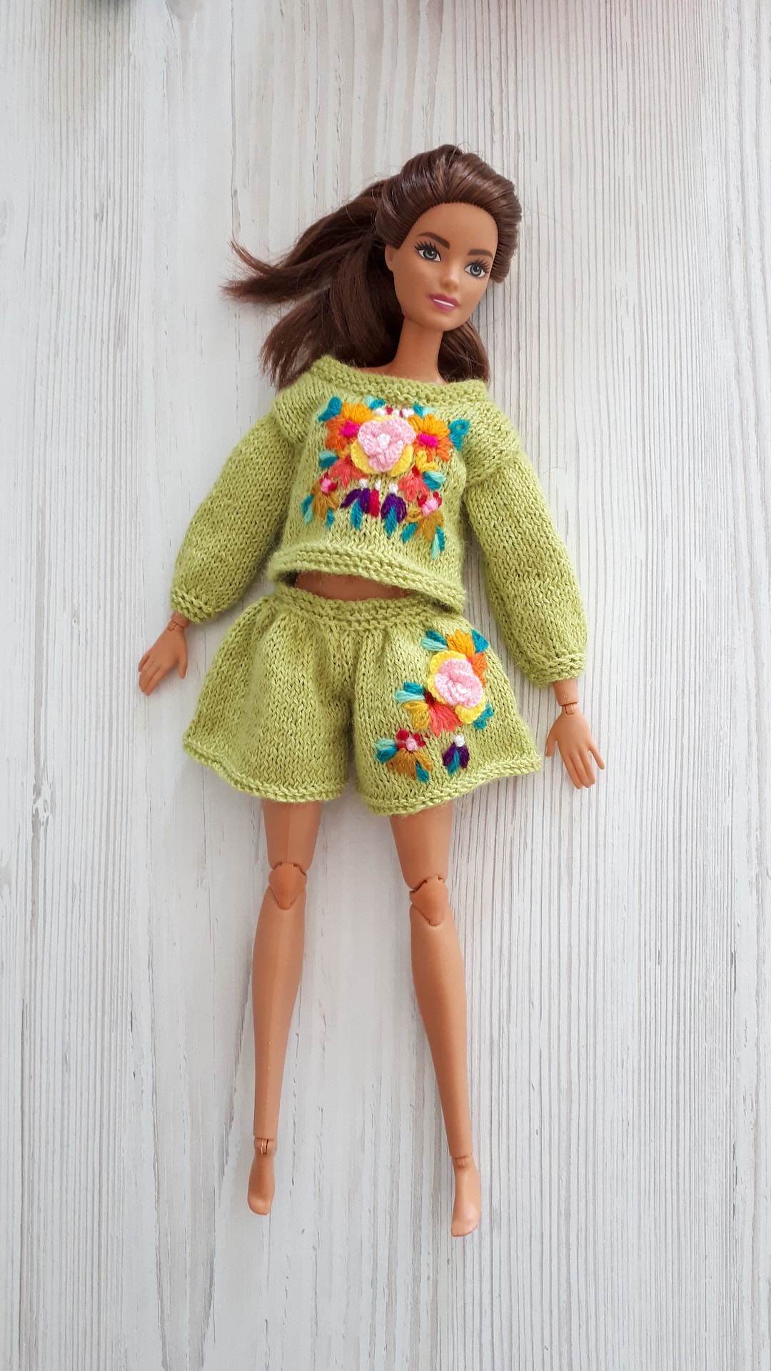 Clothes for Doll 11.5 - 12 Inch, Total Look 2 in 1 Outfit Set for ...