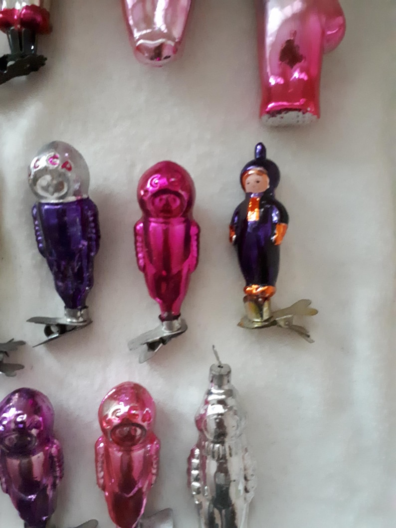 ASTRONAUT Figurine Vintage Christmas Ornament, Spaceman Glass Ornament ...