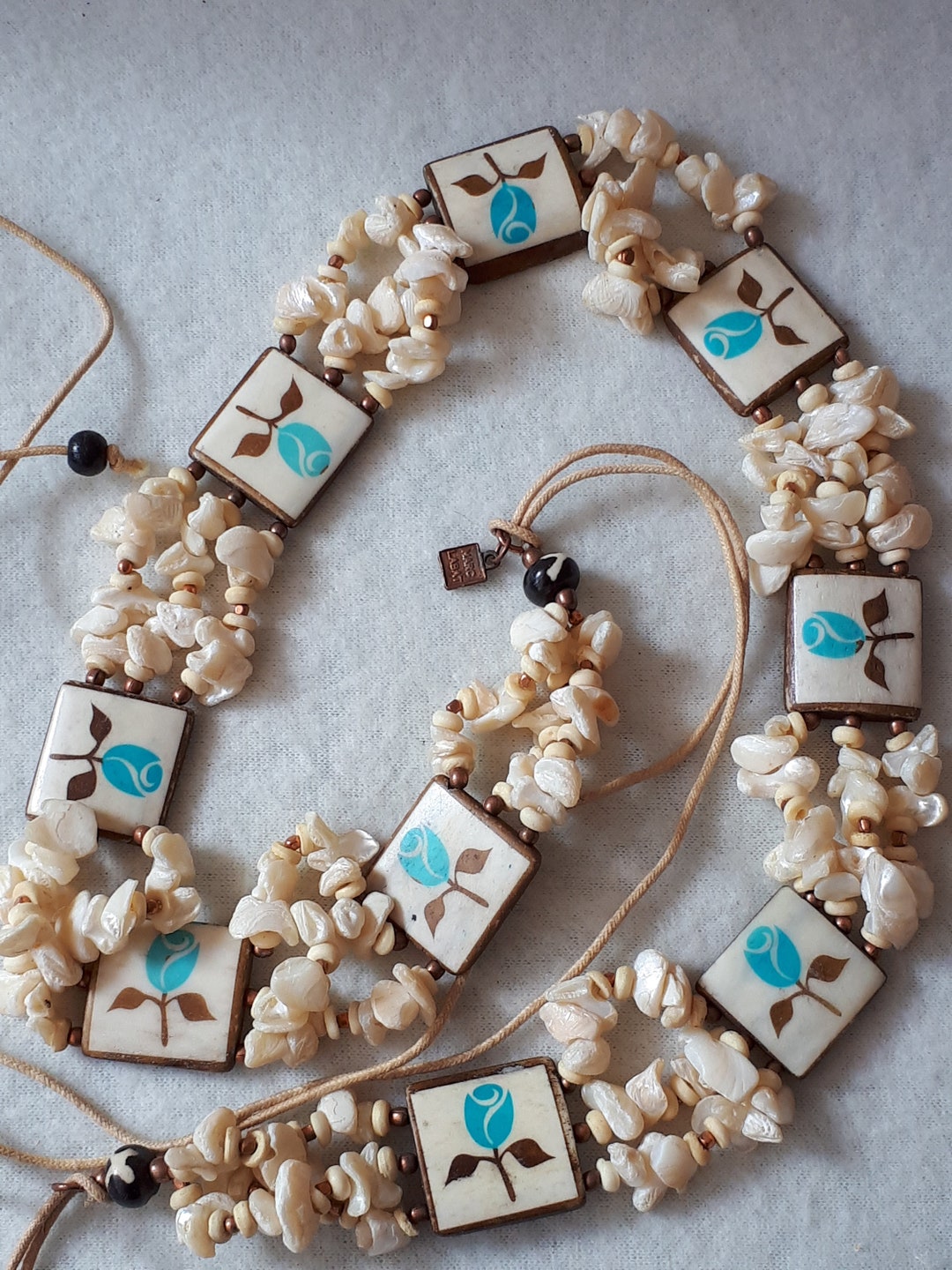 Signed MARC LABAT Designer Necklace - Belt Vintage Designer Costume ...