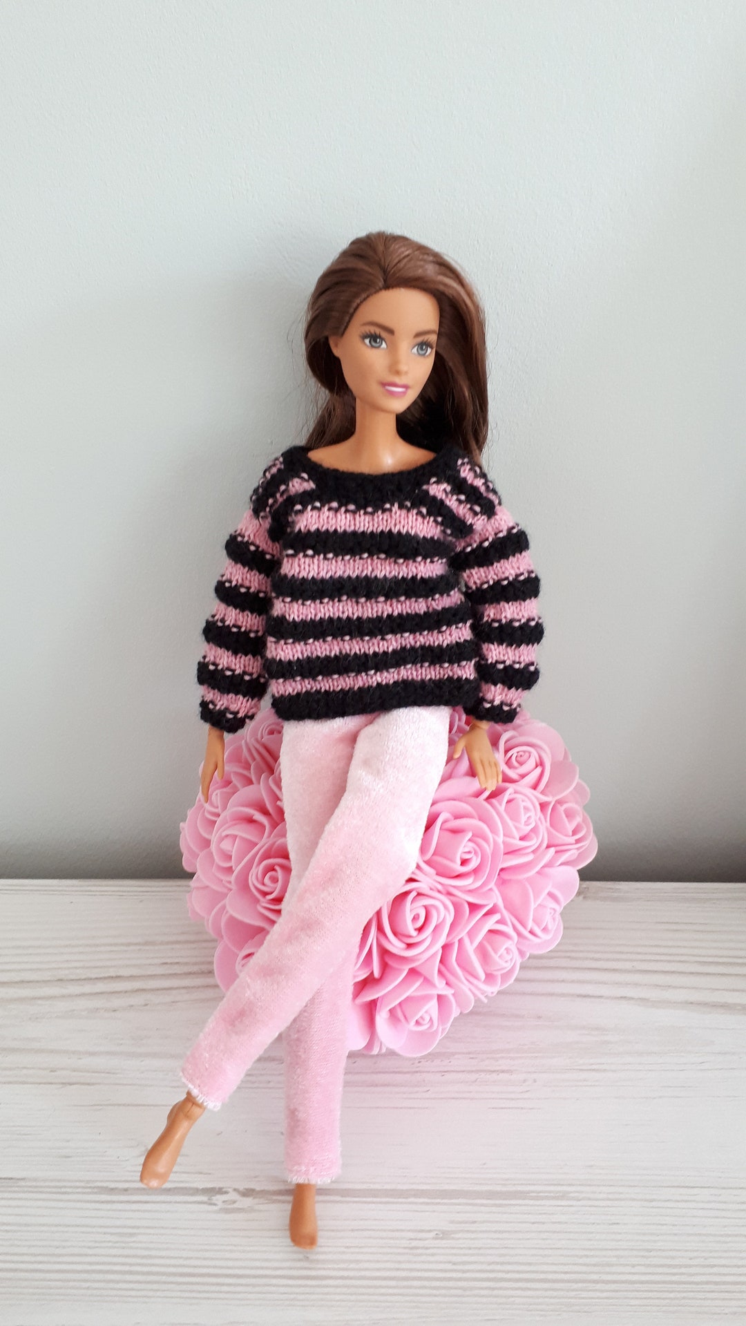 Clothes for Doll 11.5 - 12 Inch, Total Look 2 in 1 Outfit Set for ...