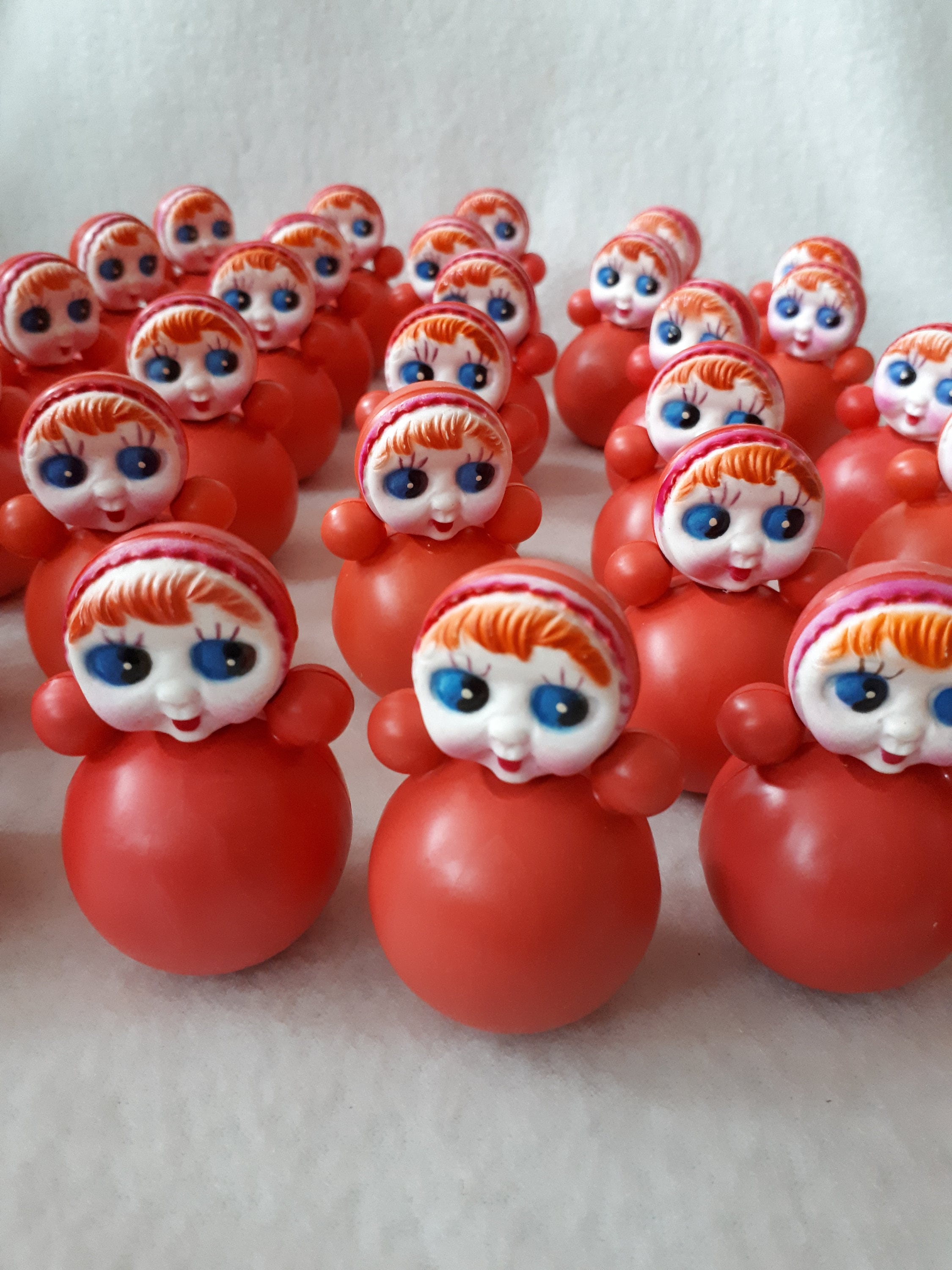 Vintage Small Roly-poly Doll Roly Baby Toy Little Roly-poly Educational ...