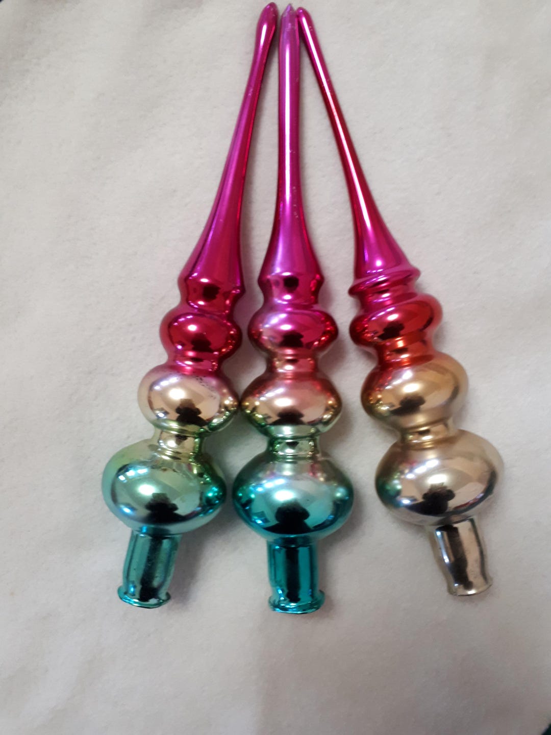 Vintage Christmas Tree Topper: Retro Holiday Ornament - Etsy