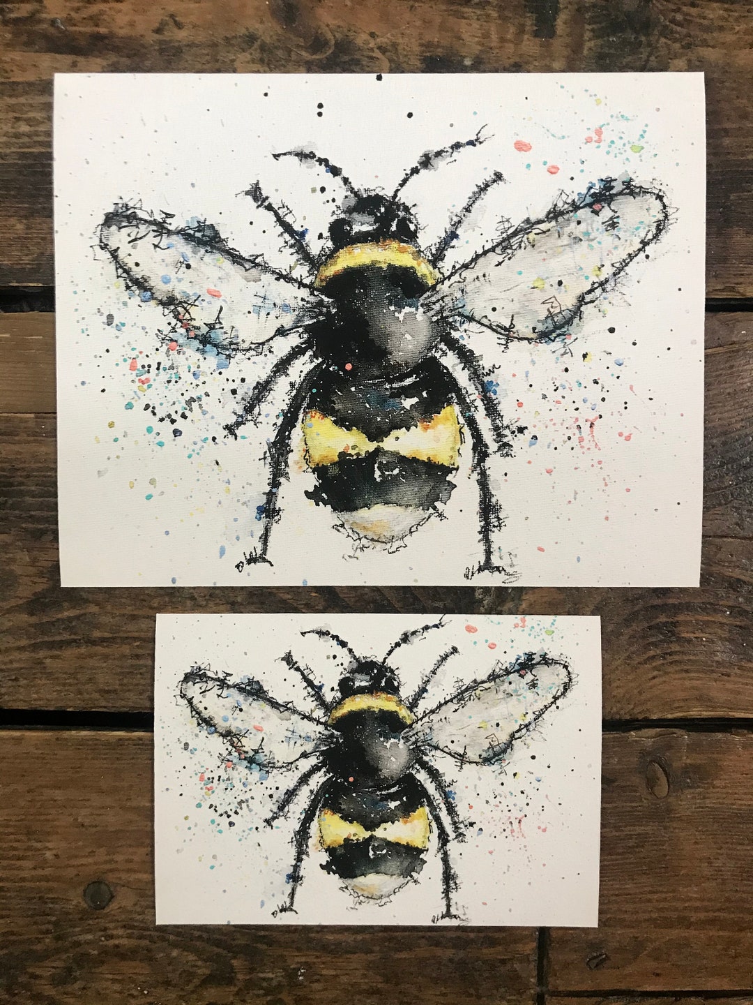 Bee Painting. Bee Artwork. Bee Print. Nursery Artwork. Gift Ideas. Home ...