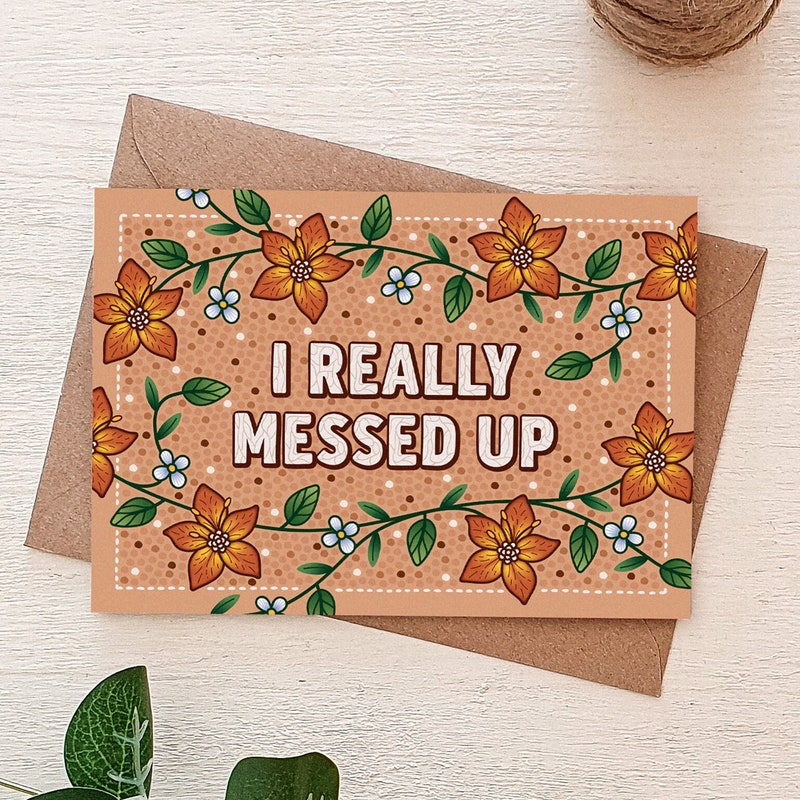 Sorry I Messed Up - Etsy