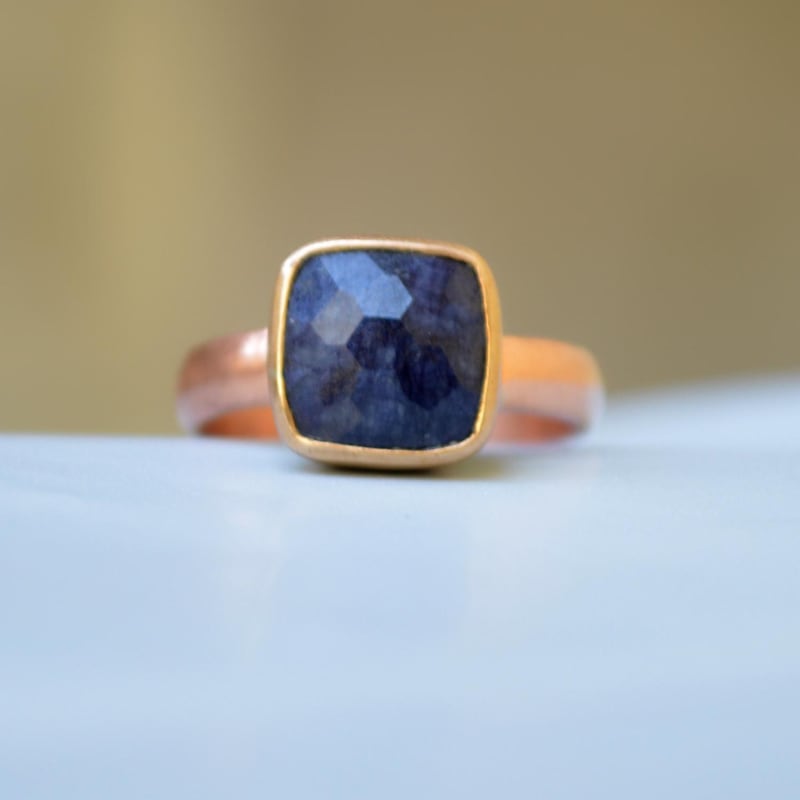 Pink Beryl Ring - Etsy