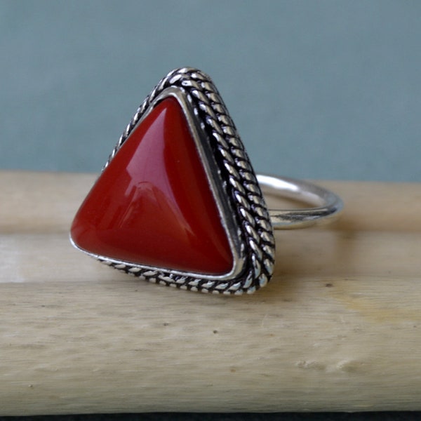 Coral Ring - Etsy