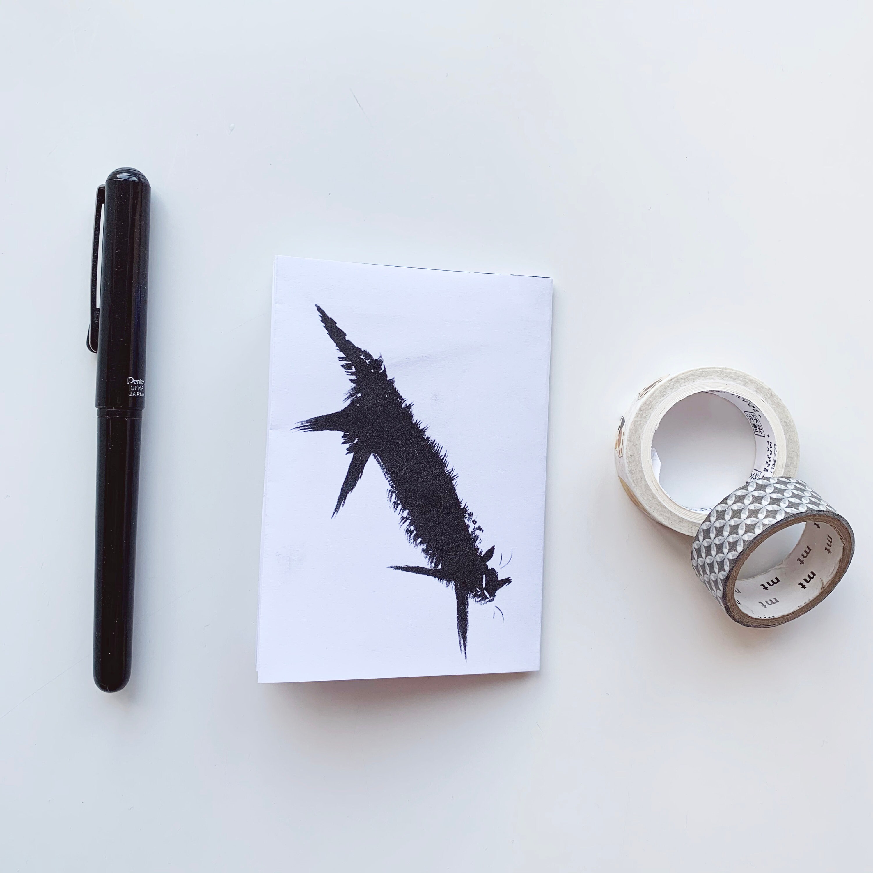 Black Cat Zine Mini Cat Zine Cat Zine Art Mini Zines | Etsy UK