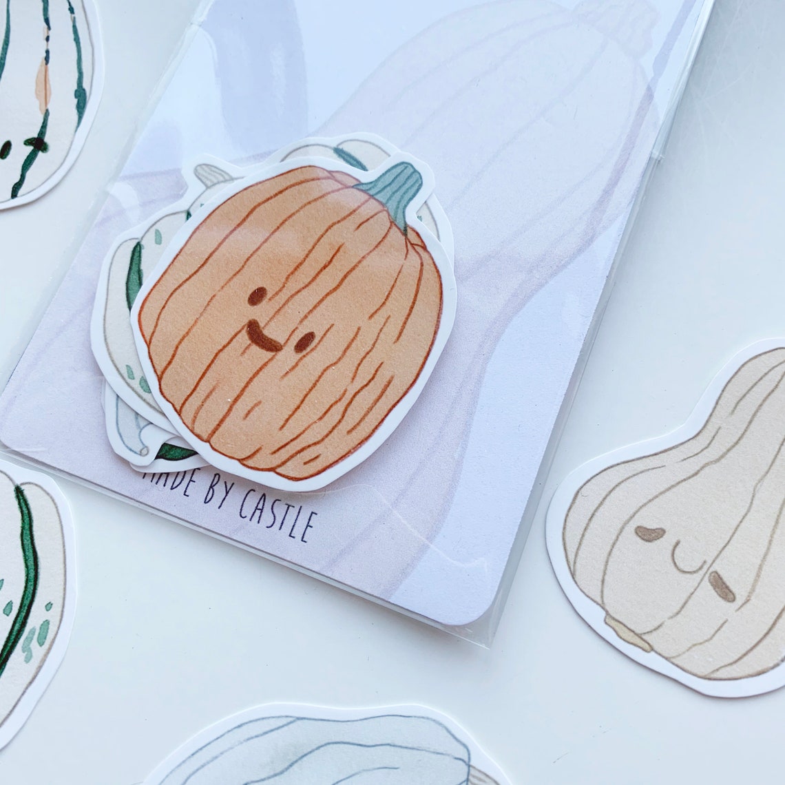 Winter Squash Sticker Set - Cute Sticker Pack - Vinyl Sticker Pack ...
