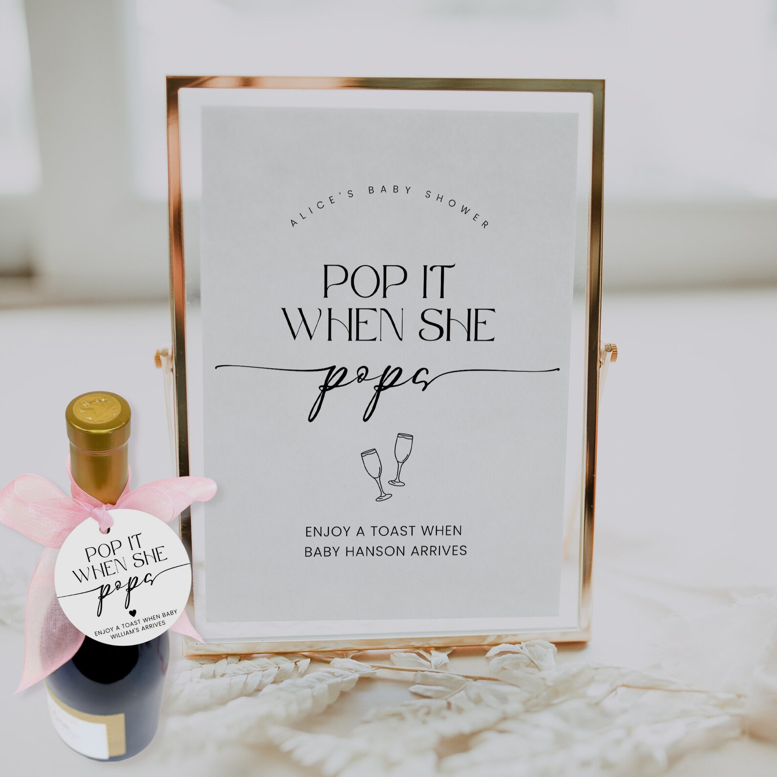 Pop It When She Pops, Baby Shower Favors for Guests Gender Neutral ...