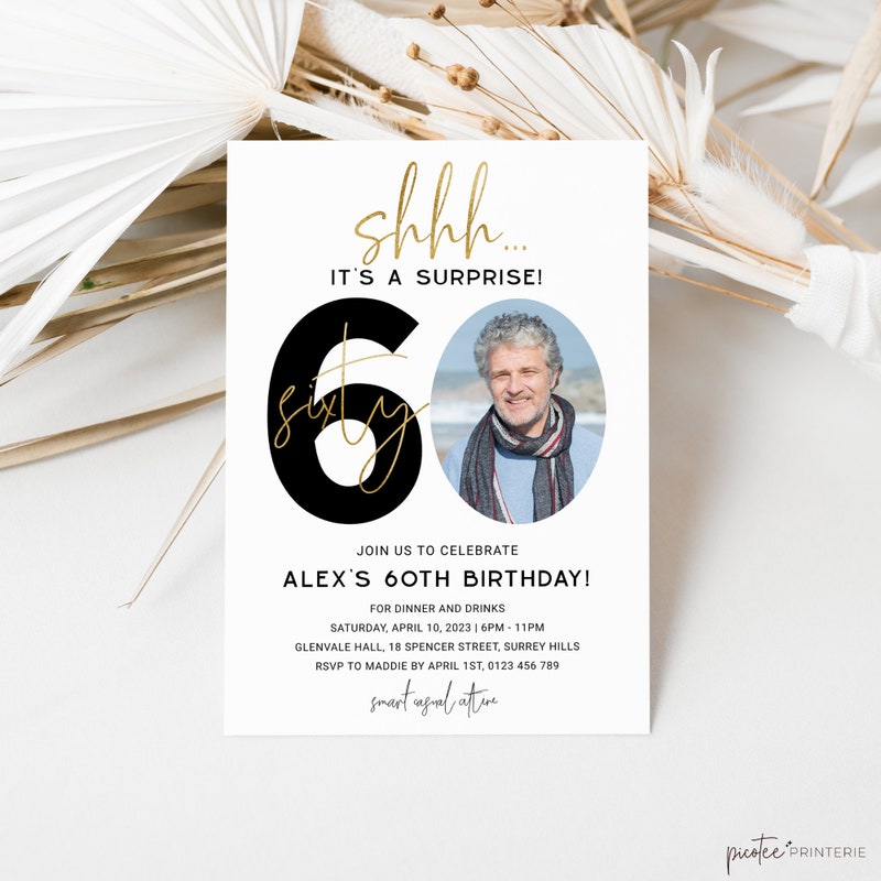 Men Birthday Invite - Etsy