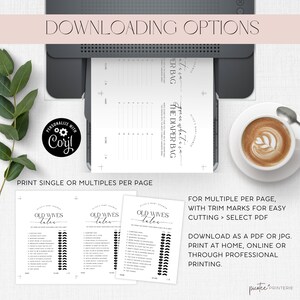 Old Wives' Tale Baby Shower Game, Minimalist Old Wives Tale, Baby Myths ...