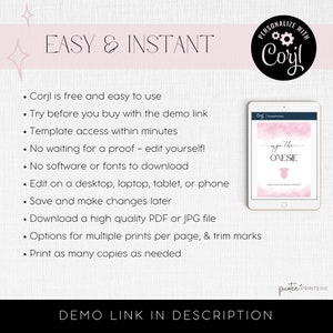 Baby Shower Sign the Onesie Sign, Minimalist Baby Onesie Guestbook ...