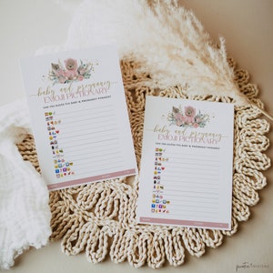 Baby Shower Emoji Game, Emoji Pictionary Baby Shower Game With Answers ...