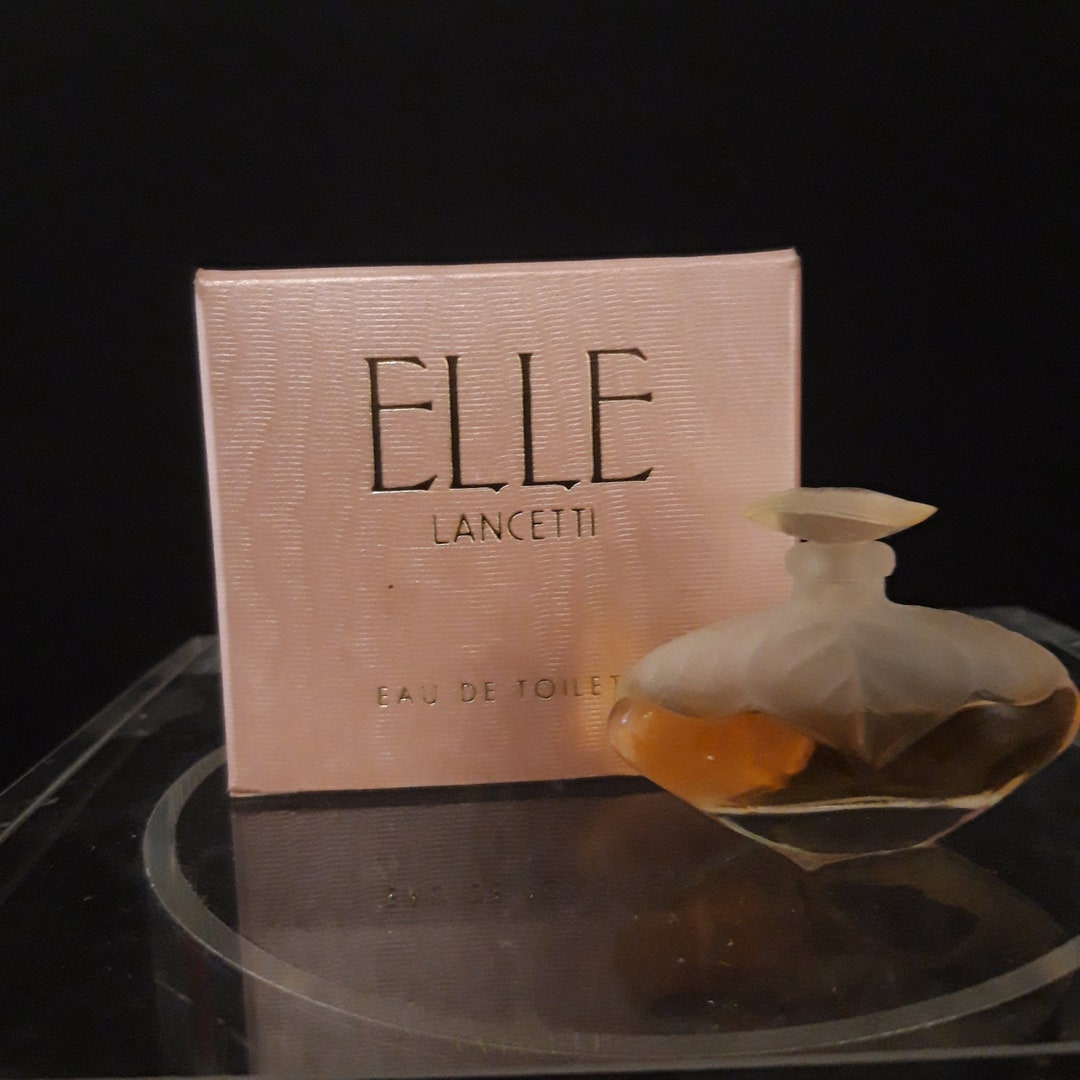 ELLE by Lancetti Italia Perfume Miniature Vintage Original - Etsy