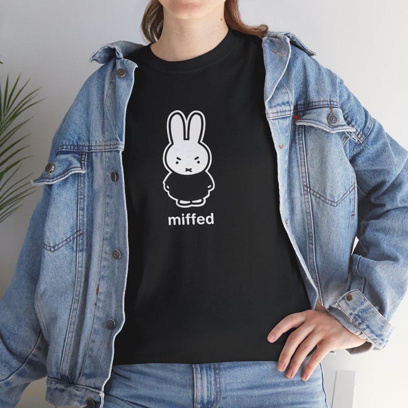 Goth Miffy Sticker - Etsy
