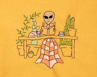 Alien Cardigan | Etsy