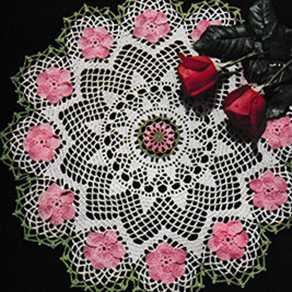 Rose Doily Pattern - Etsy