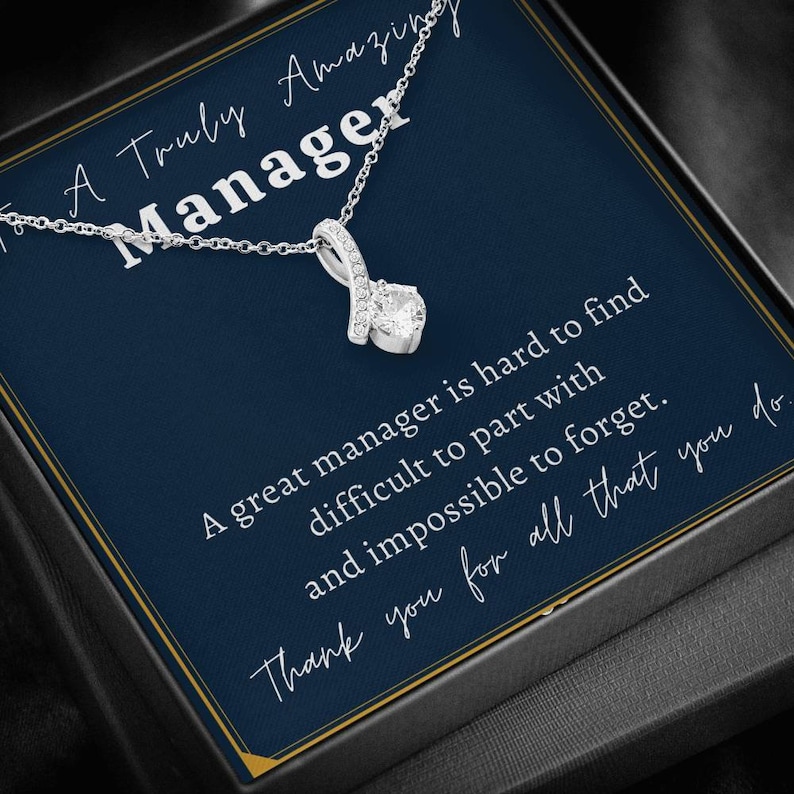 Office Manager Gift, Leaving Gift for Manager, Retirement Gift for ...