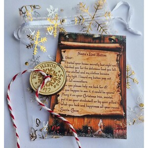 Personalised Christmas Keepsake Bundle: Magic Key, Wishing Coin ...