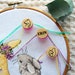 The Set of 2 Magnetic Cross Stitch Line Holders for Embroidery Kit ...