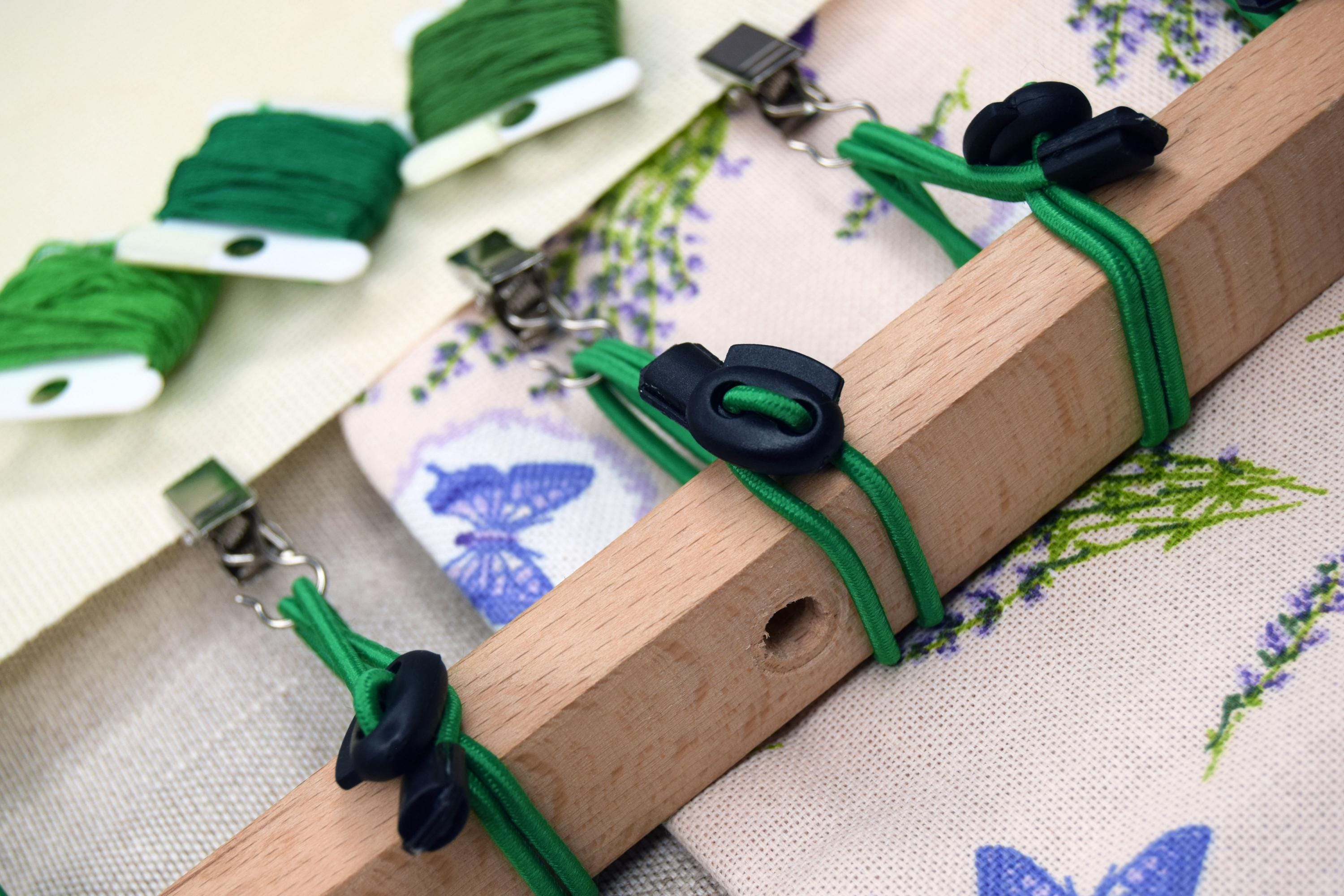 Side Tensioners for Cross Stitch Frames – Adjustable Fabric Clips for ...