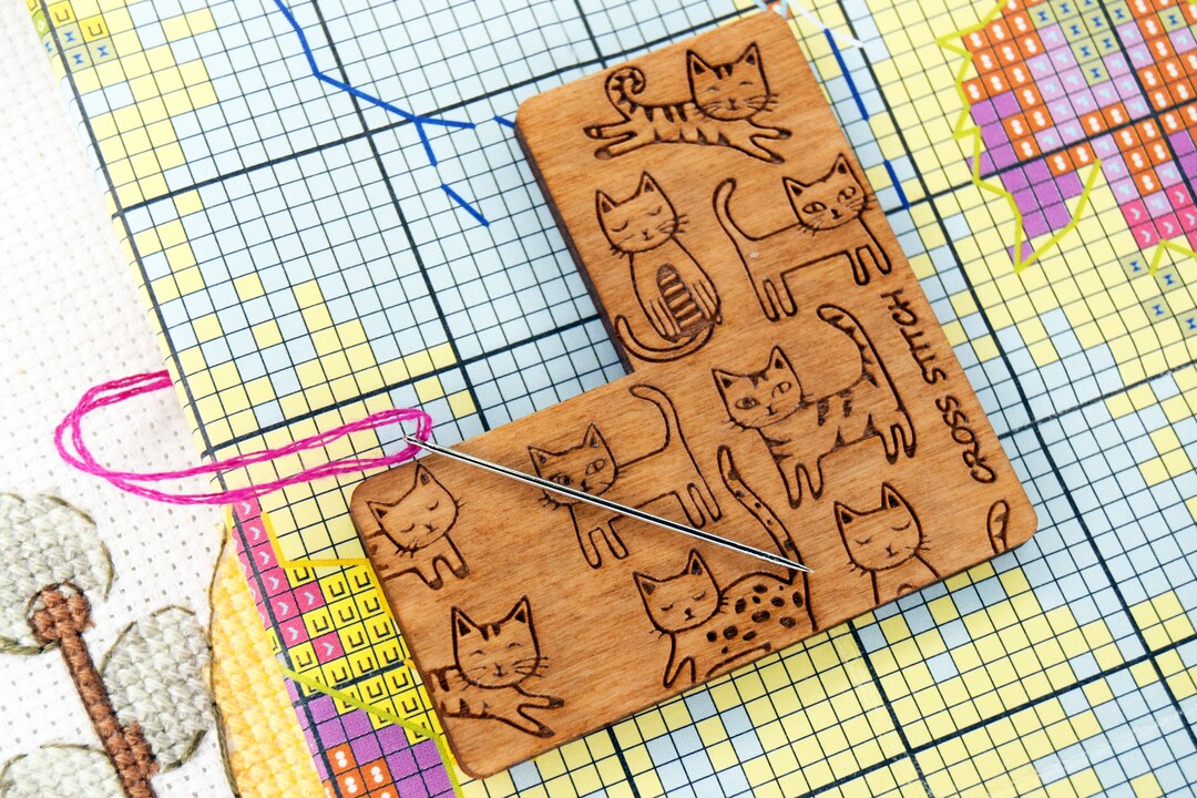 Magnetic Cross Stitch Line Holder for Embroidery Kit Magnet Needle ...