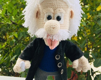 Albert Einstein Doll Science Teacher Gift Physics Toy Math - Etsy