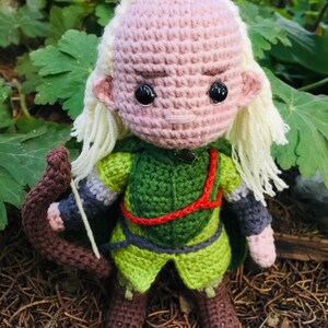 Legolas Tiny Crochet Doll, Legolas Plushie, Lord of the Rings ...