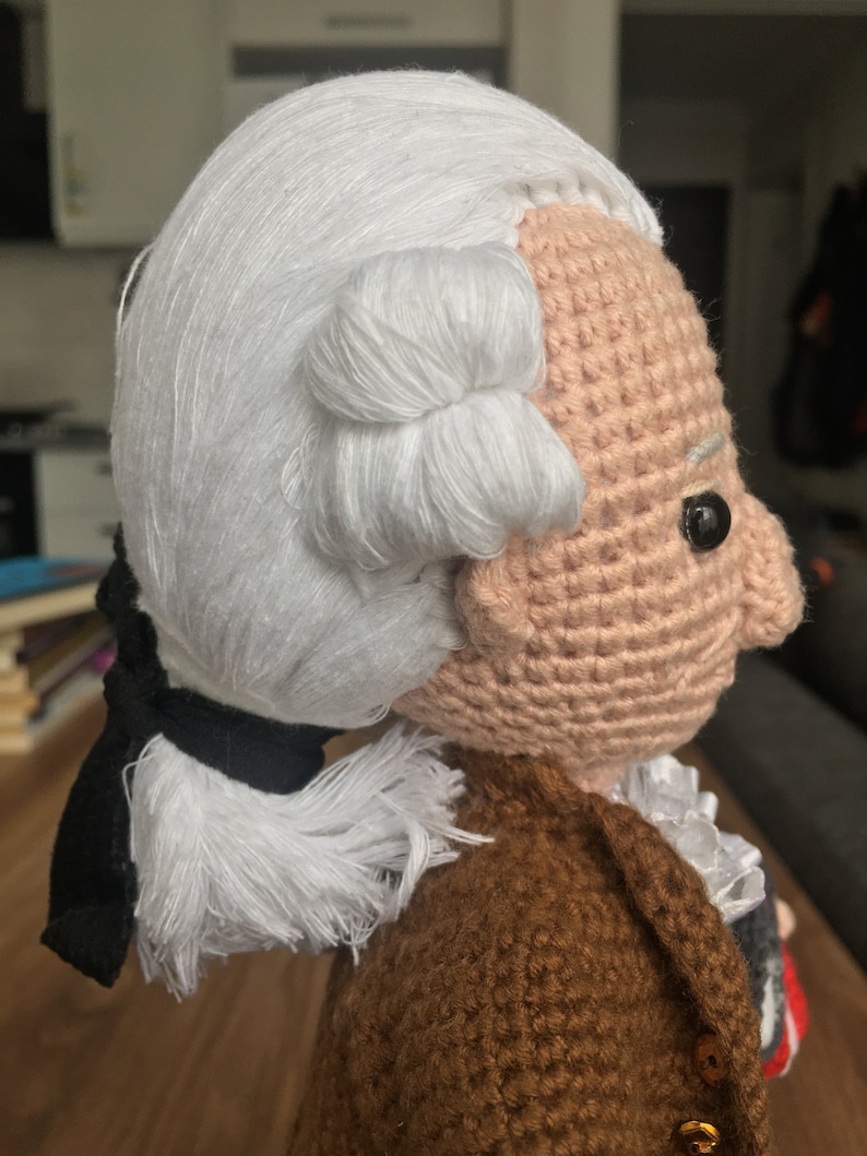 Philosopher Immanuel Kant Crochet Decor, Philosophy Gift, Immanuel Kant ...